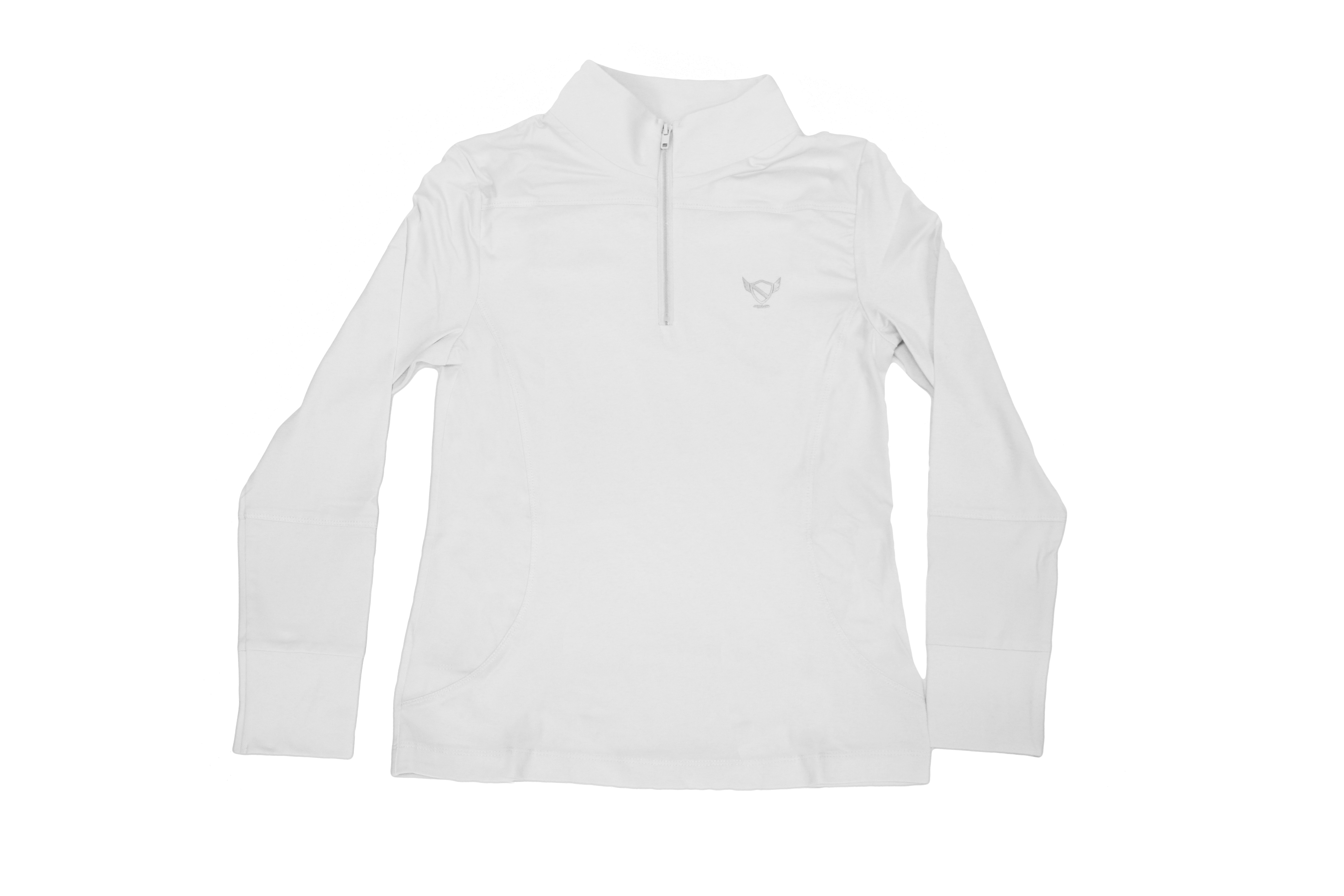 white-quater-zip - Swing Junior Apparel Inc.